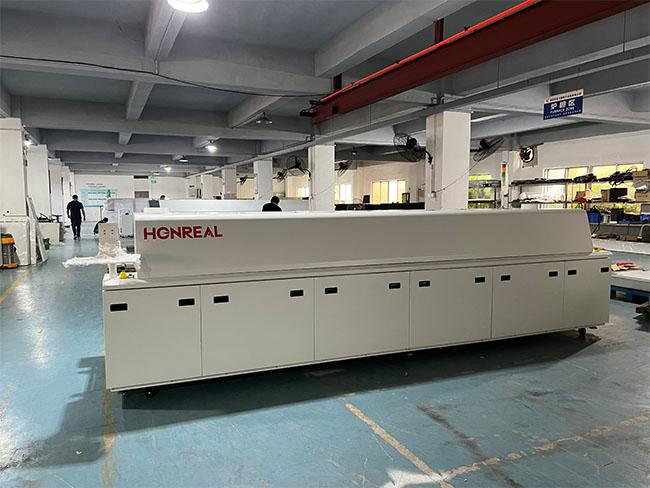 Smt Vitronics Reflow Oven 8 Zones Nitrogen N2 Lead Free Design