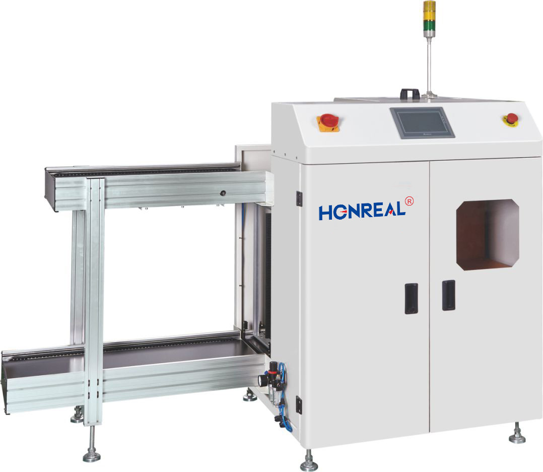 Magazine Stacked PCB Loader And Unloader , Vacuum Bare Board Loader For ...