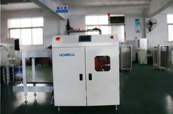 Magazine Stacked PCB Loader And Unloader , Vacuum Bare Board Loader For ...