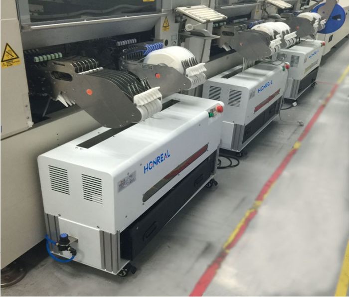 Electronic Reel Tape SMT Tape Cutting Machine For Juki Pick And Place ...