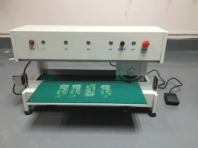 Guillotine Type PCB Cutting Machine , PCB V Groove Cutter For Circuit ...
