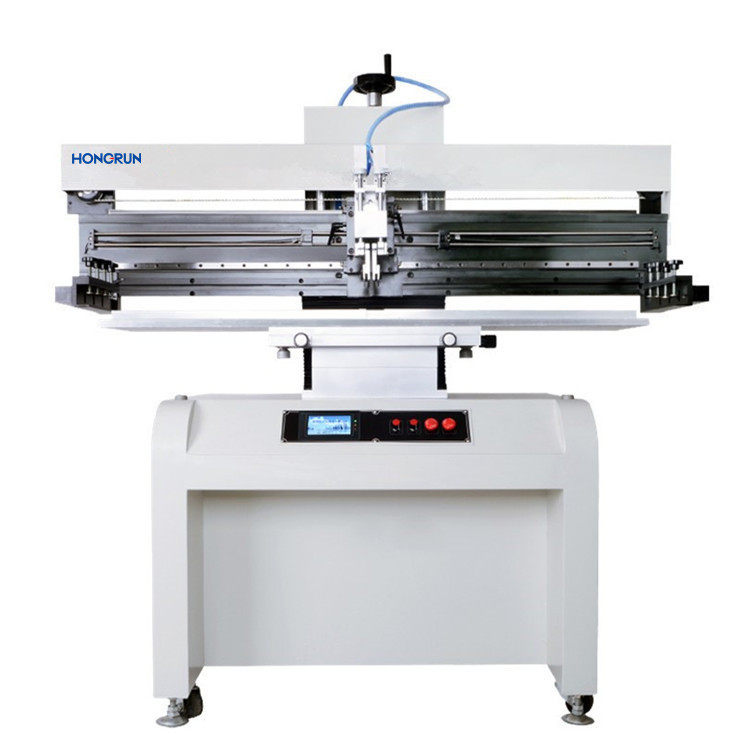 220V 100W SMT Stencil Printer , Flat Bed Screen Printer For Pcb Board ...