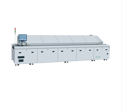 LED Nitrogen SMT Reflow Soldering Machine Rail Support Fully Forced Air ...
