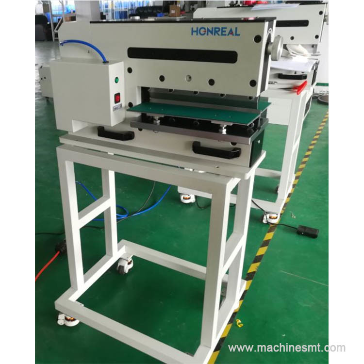 Pneumatic 240V PCB Cutting Machine , PCB V Grooving Machine For ...